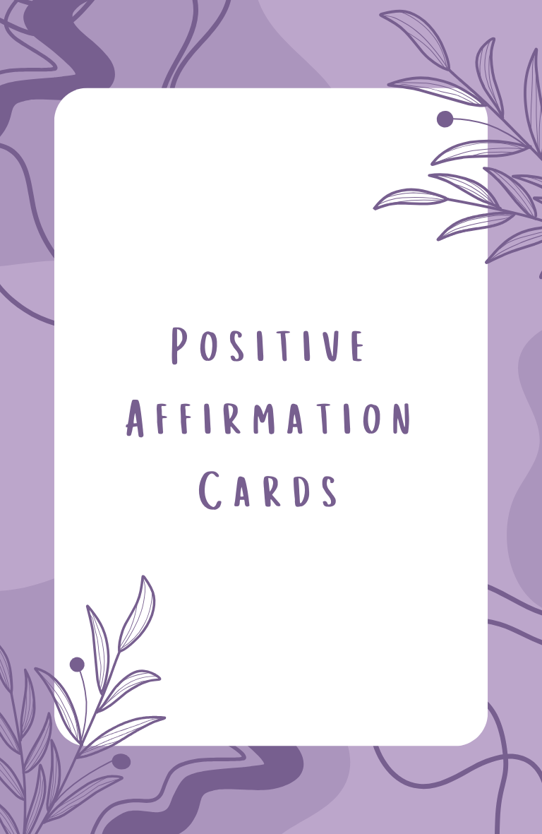 40 Positive Affirmation Cards Digital Download – Gem Valley Creations